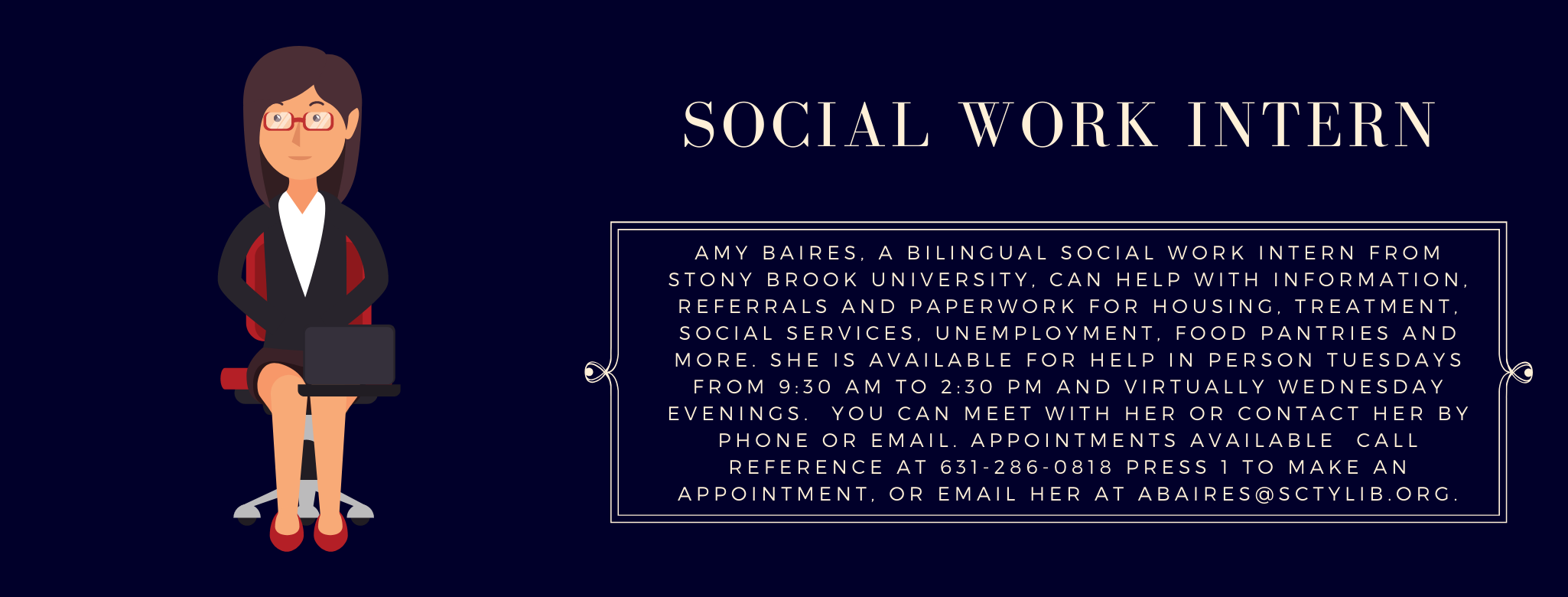 South Country Library – 22 Station Road, Bellport, NY 11713